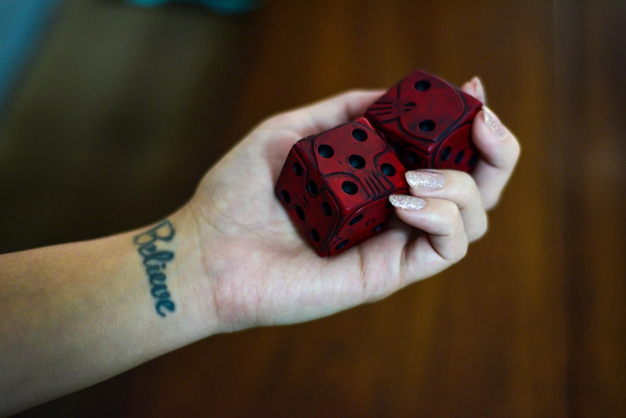 Oogie Boogie's Weighted Dice With Roulette Turret Display - Etsy