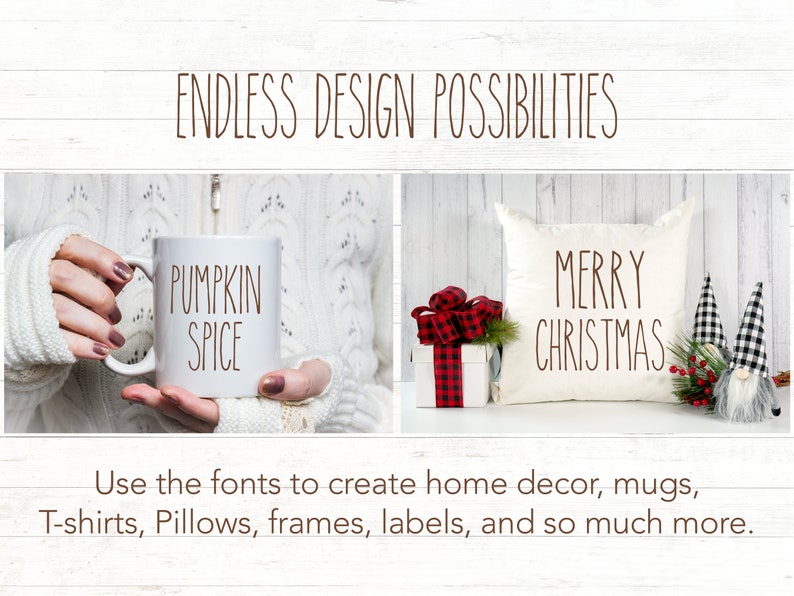 Rae Dunn Font | Farmhouse Font | Modern Font SVG PNG Digital Download ...