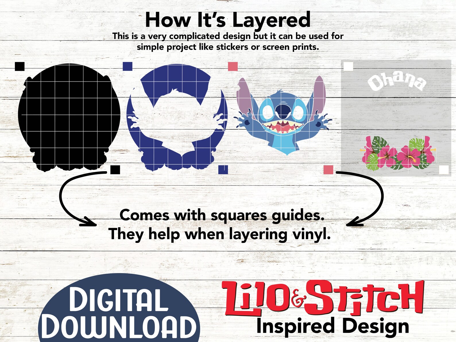 Stitch Svg Ohana SVG ONG Lilo and Stitch Cricut File | Etsy