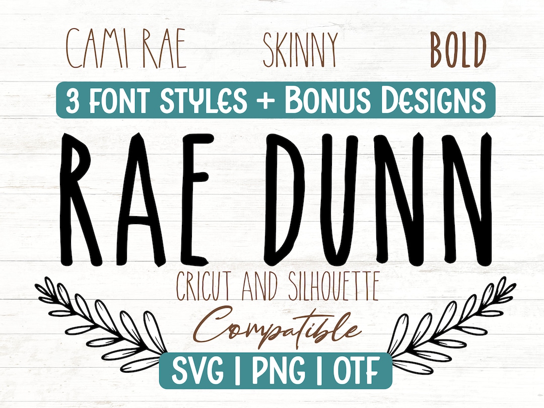 Rae Dunn Font | Farmhouse Font | Modern Font SVG PNG Digital Download ...