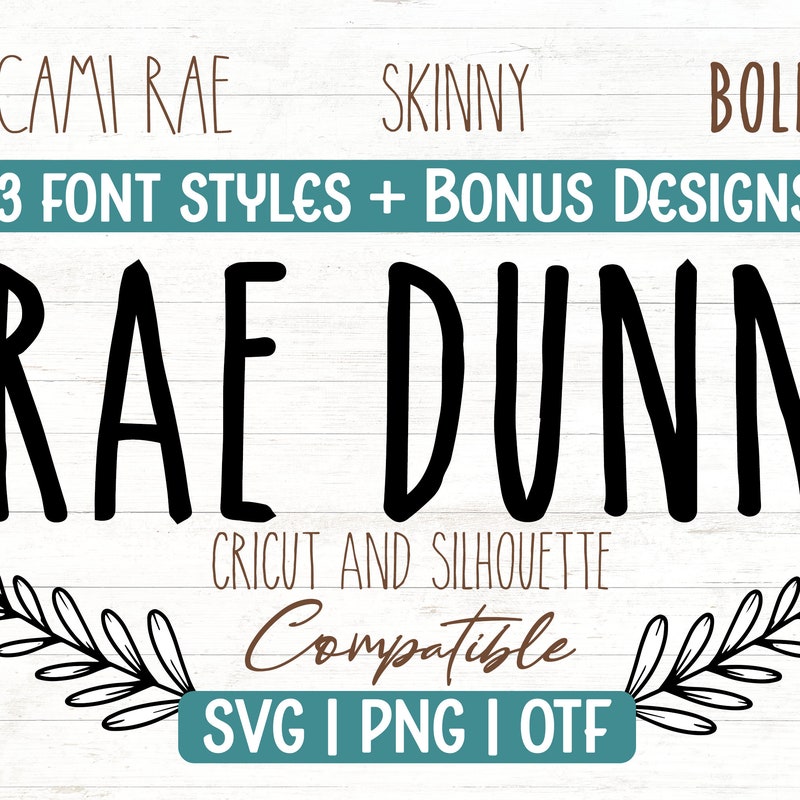 Rae Dunn Font - Etsy