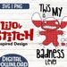 Stitch Badness Level Svg, Lilo and Stitch Sticker,stitch Svg, Studio3 ...