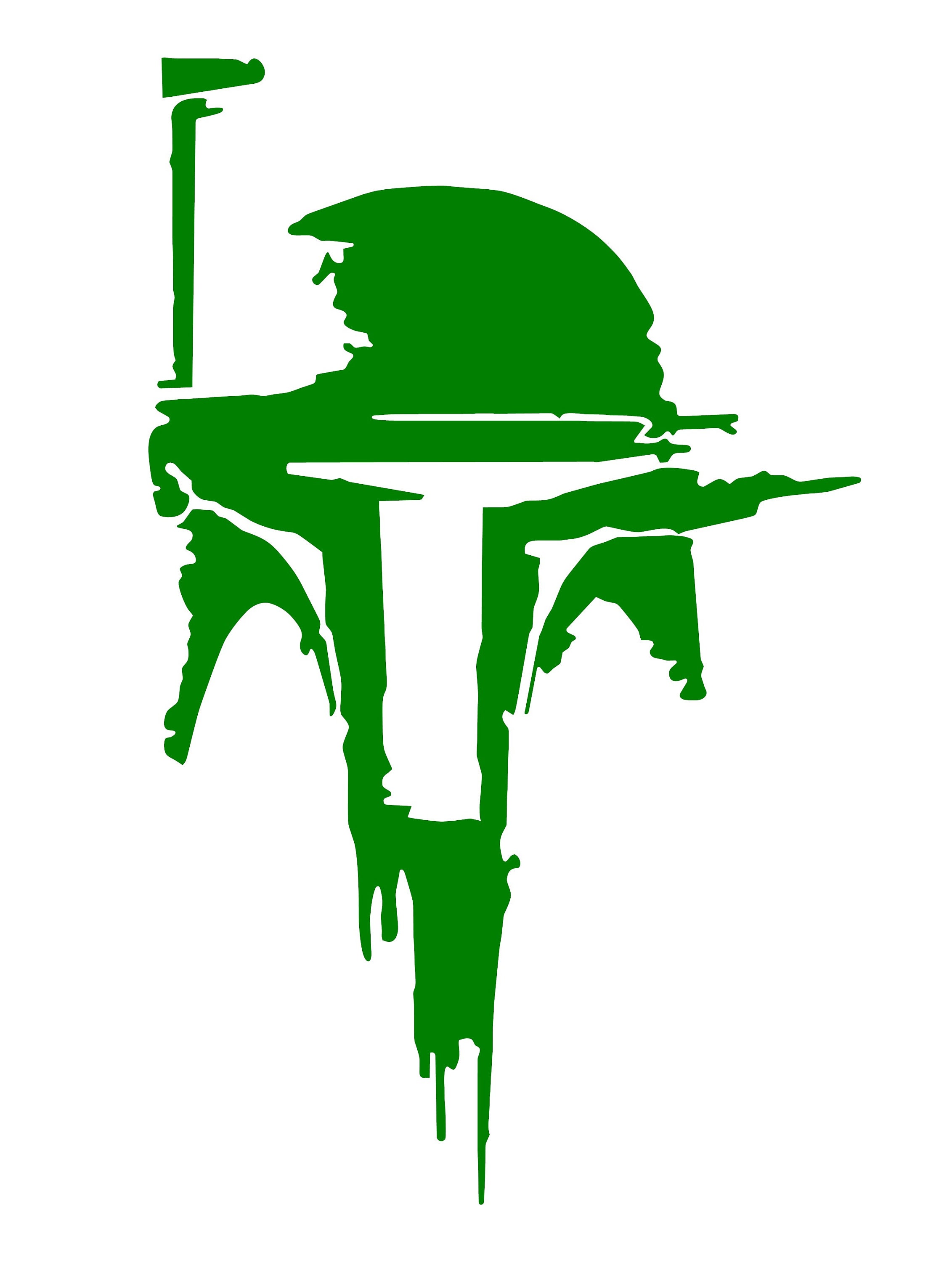 Distressed Mandalorian Helmet Vinyl Decal - Etsy