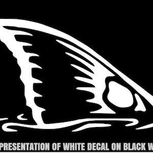 REDFISH TAIL DECAL - Etsy