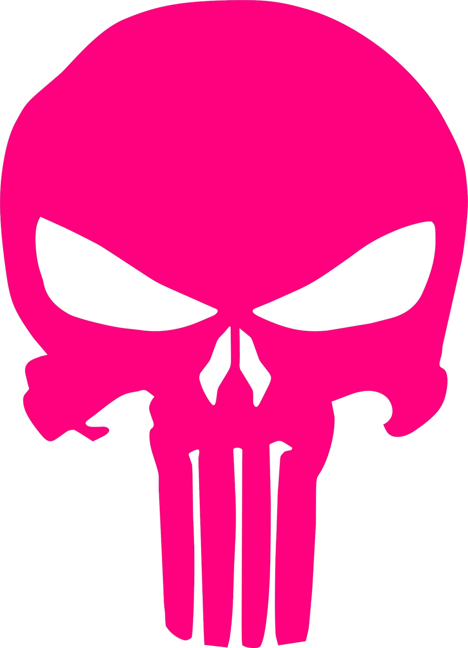 Punisher Skull Vinyl Decal Original - Etsy