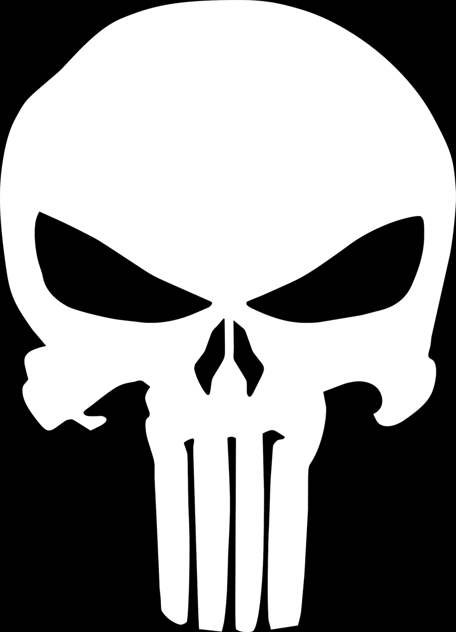 Punisher Skull Vinyl Decal Original | Etsy