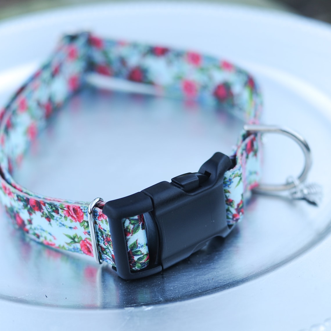 Rose Dog Collar Roses Collars for Dogs Vintage Flowers Rose - Etsy