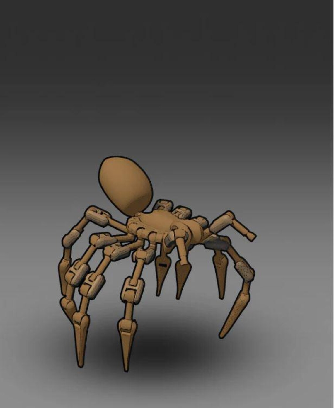 Armature Nine Goliath Spider - Etsy