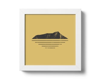 Hawaii Block Print - Etsy