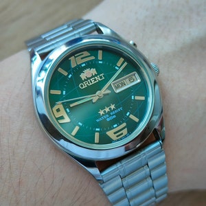 Vintage Orient Watch, Automatic Watch, Japan Watch, Mechanical ...