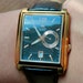Orient Square Watch, Black Watch, Vintage Watch, Automatic Watch, Japan ...