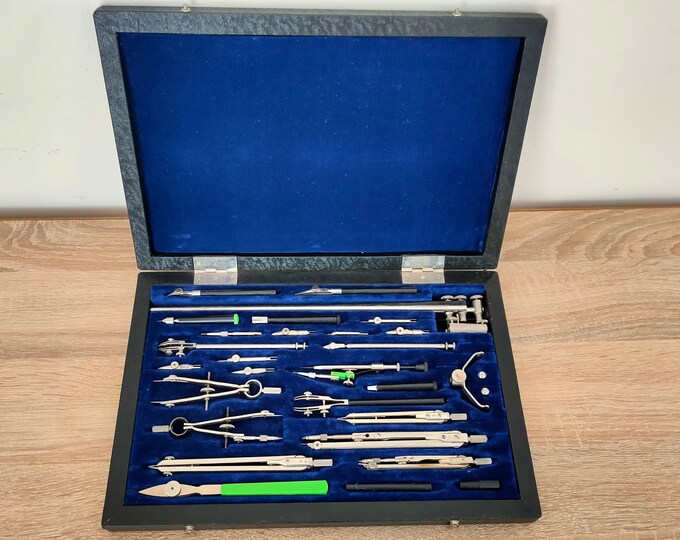Professional Drawing Set Drafting Tools Drafting Set - Etsy