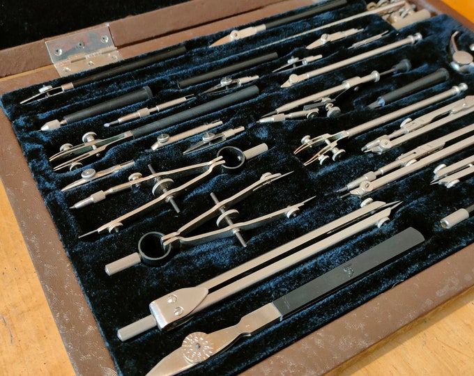 Professional Drawing Set Drafting Tools Drafting Set - Etsy