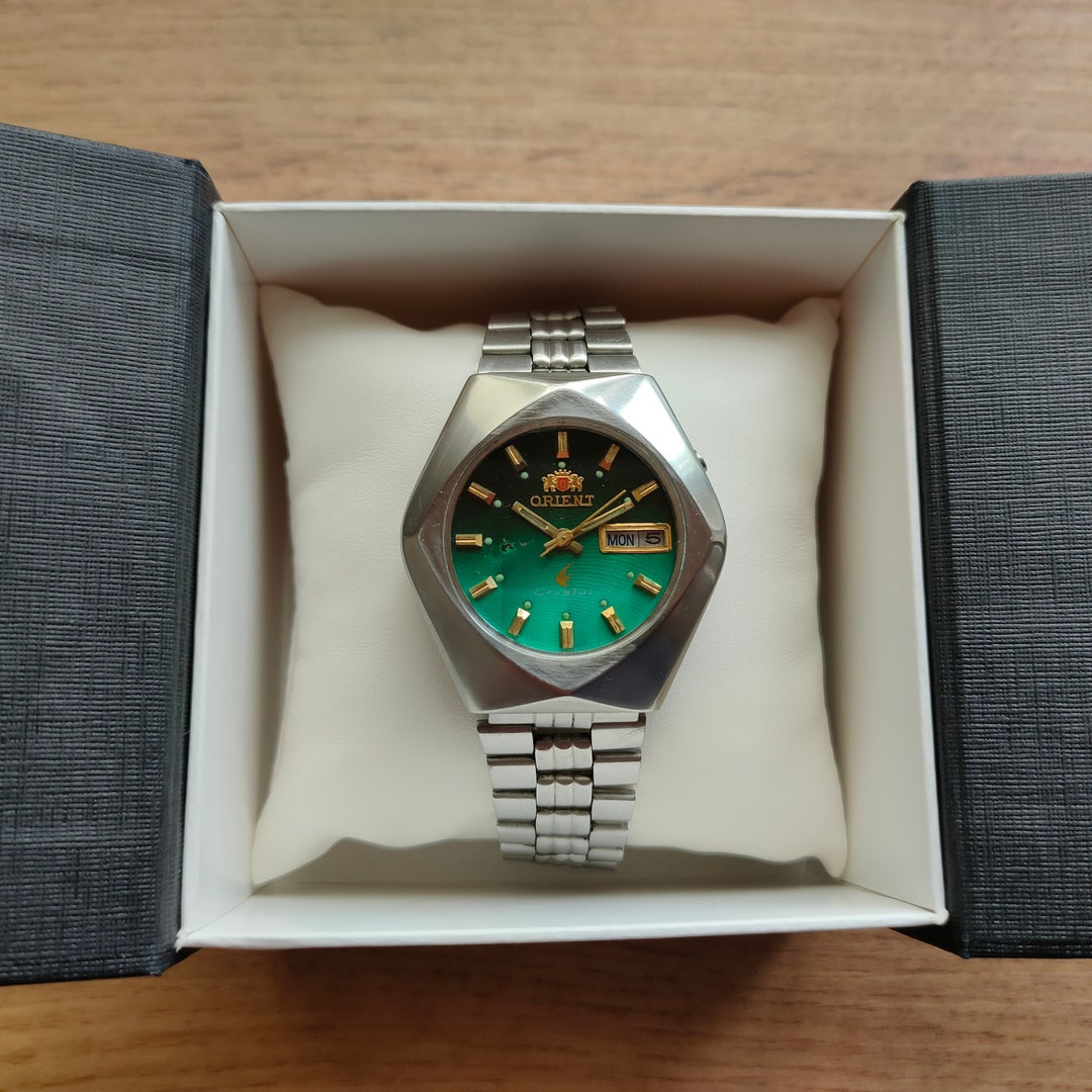 Ultra Rare Orient Crystal Mexican Fish Mother-of-pearl Dial, Mechanical ...