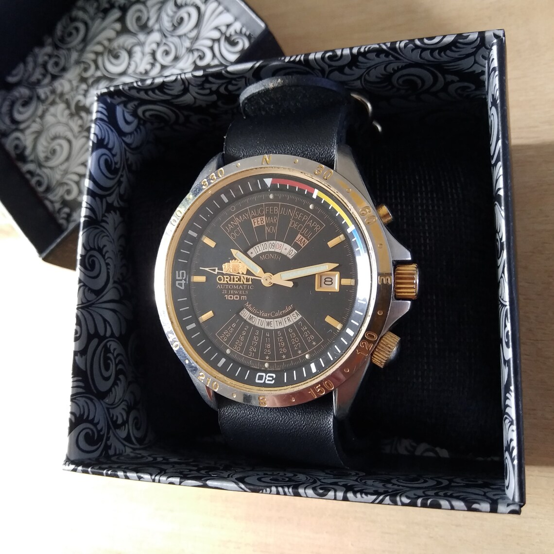 Vintage Orient College, Perpetual Calendar, Automatic Watch, Original ...