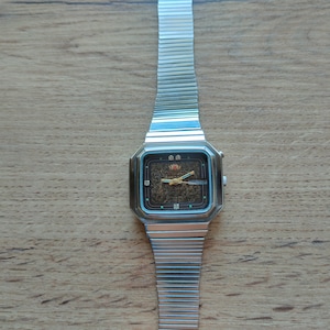 Vintage ORIENT Freza Brown Watch, Mechanical Automatic Watch, Orient ...