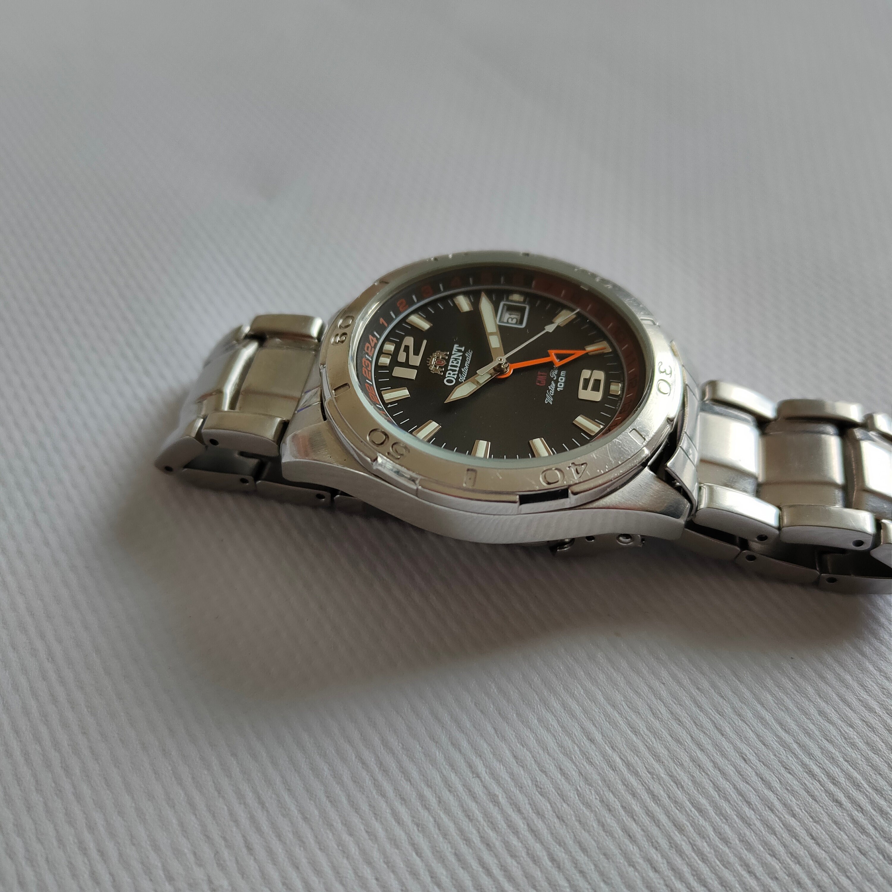 Rare Orient 24h GMT Watch Automatic Watch Black Dial | Etsy