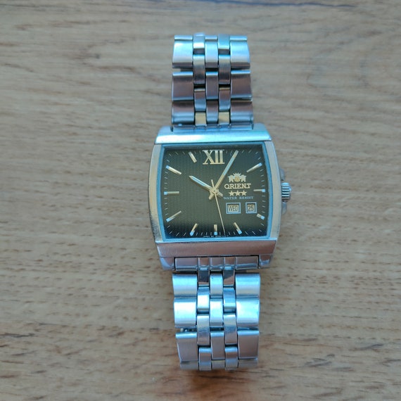 Orient square watch, vintage orient watch, Automatic … - Gem