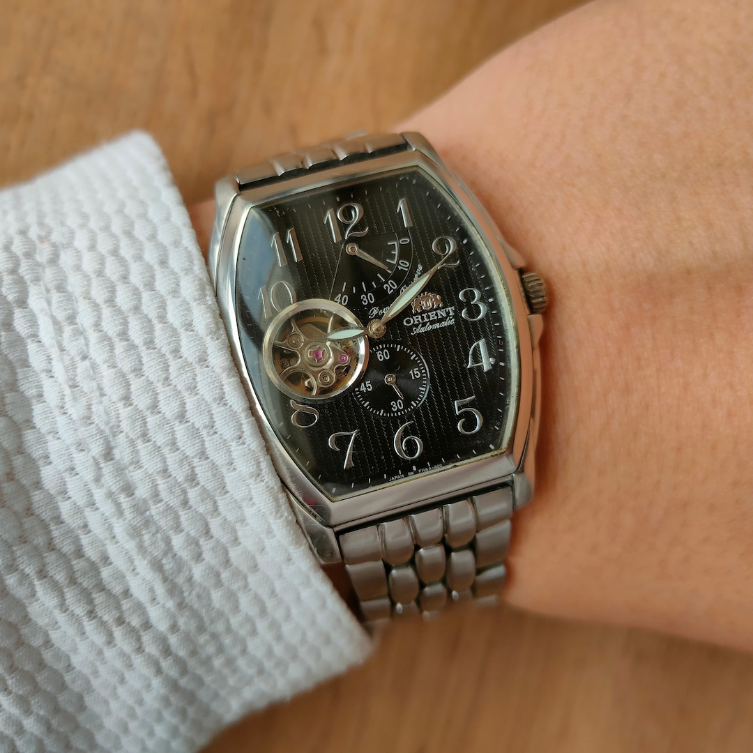 Orient Power Reserve Watch, Orient Open Heart, Square Orient Watch ...