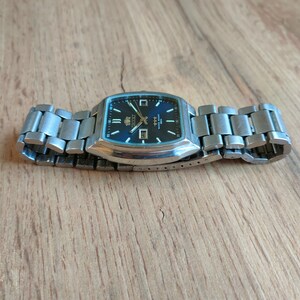 Orient Blue Square Watch, Vintage Orient Watch, Automatic Watch, Day ...