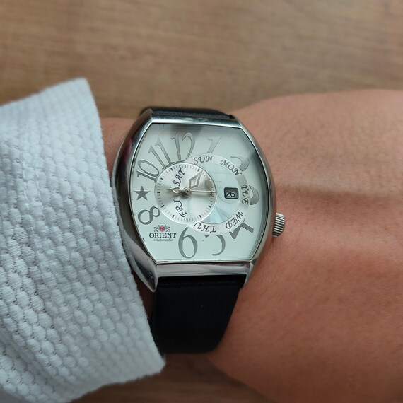 Square orient watch, Vintage watch, Automatic watch, … - Gem