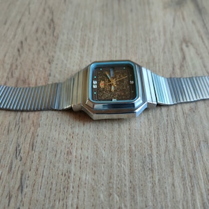 Vintage ORIENT Freza Brown Watch, Mechanical Automatic Watch, Orient ...