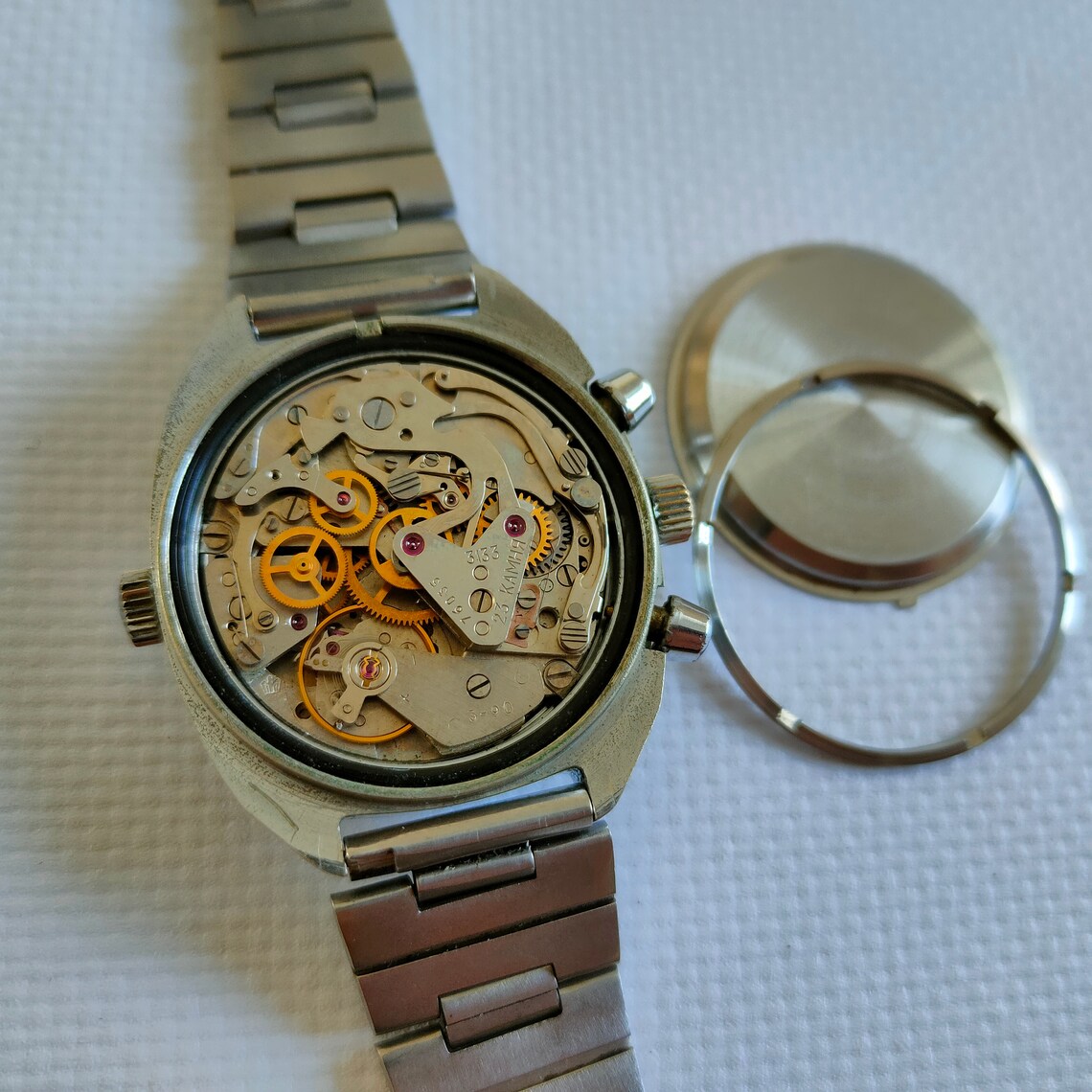 POLJOT Chronograph Watch Poljot Sturmanskie Poljot 3133 | Etsy