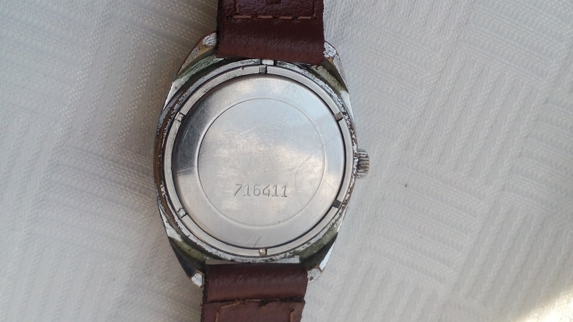 Slava Watch 26 Jewels Movement Mens Watch Huge Watch | Etsy