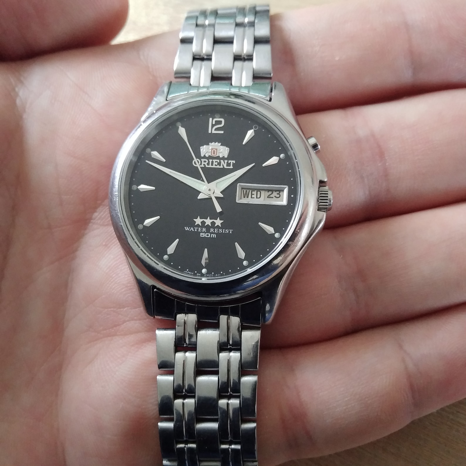 Orient Vintage Watch, Automatic Watch, Day and Date, Mens Classic Watch ...