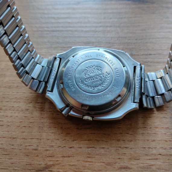 Rare Square orient watch, Blue watch, Vintage watch, … - Gem