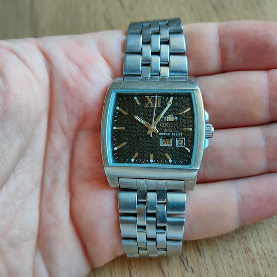 Orient square watch, vintage orient watch, Automatic … - Gem