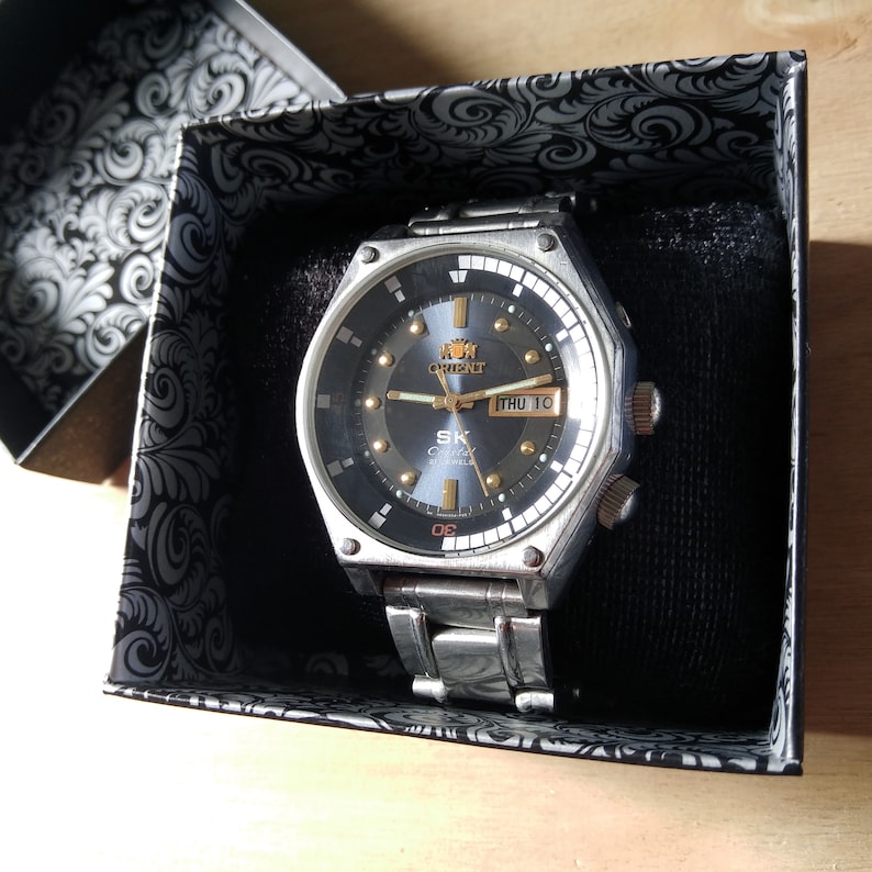 Orient SK, Vintage Orient, Japan Watch, Automatic Watch, Orient Sea ...