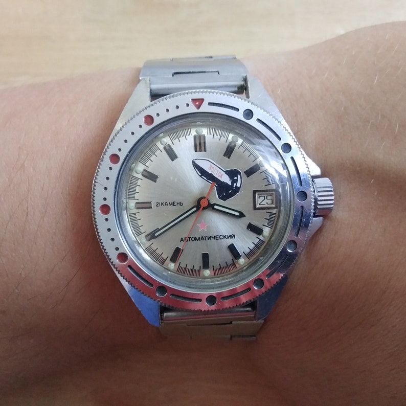 Ultra rare Vostok rocket watch automatic watch mechanical | Etsy