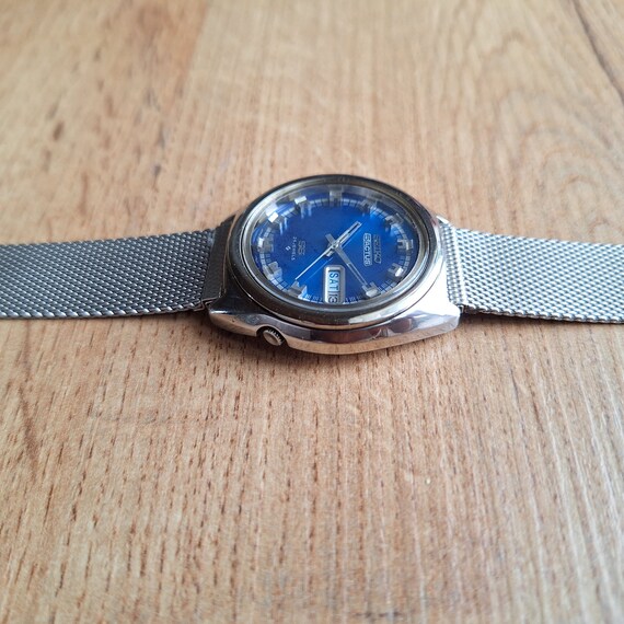 Seiko 5 Actus SS watch, Seiko 6106-7520 Vintage Class… - Gem