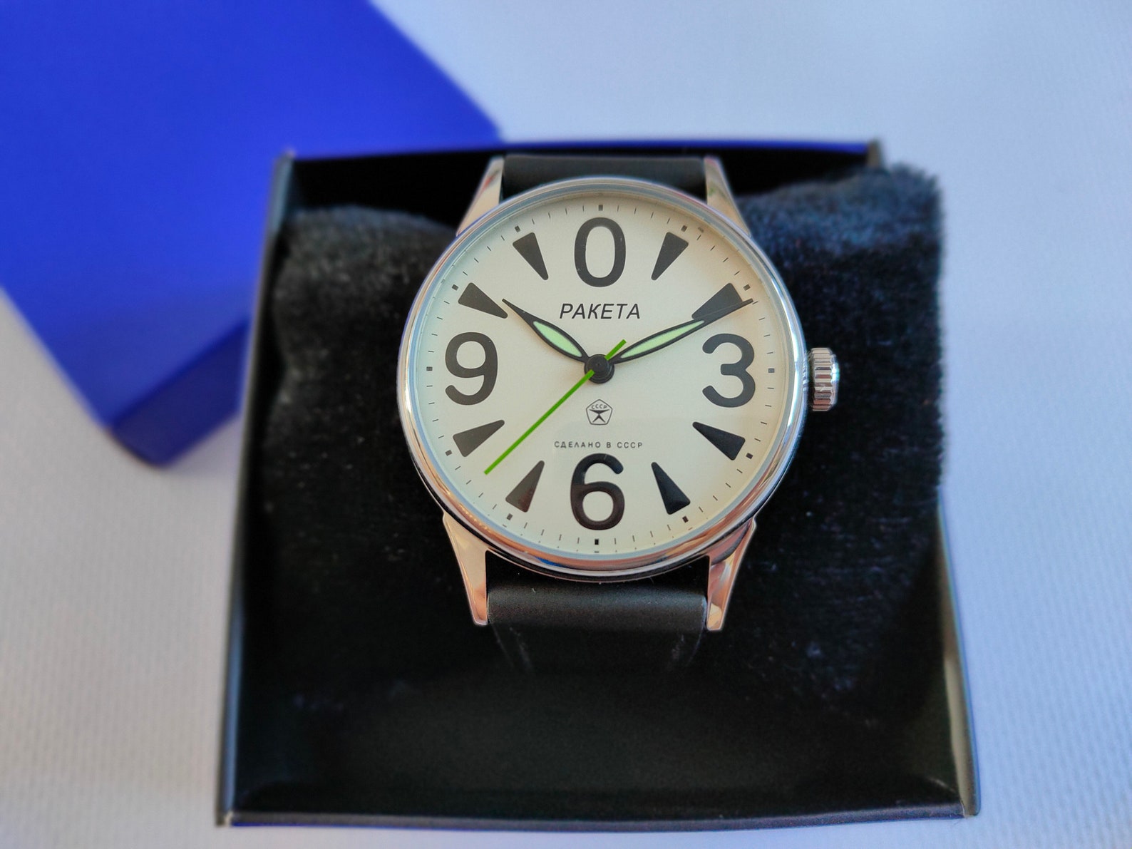 Raketa Big ZERO Big Zero Watch Soviet Watch Raketa | Etsy