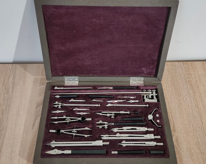 Professional Drawing Set Drafting Tools Drafting Set | Etsy