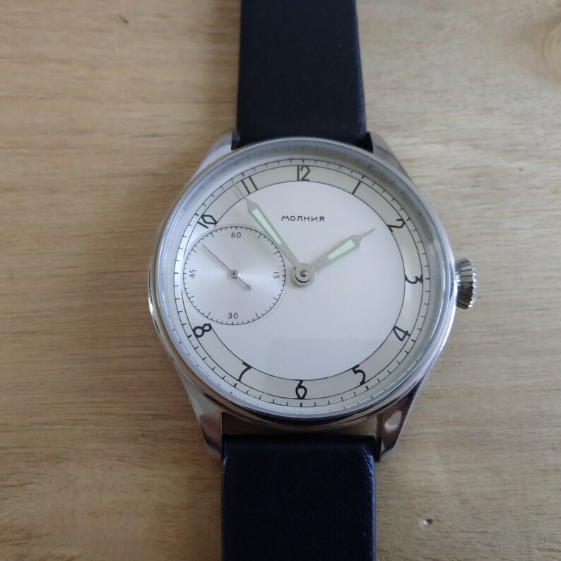 Molnija Vintage Watch Mechanical Watch Large Watch Big - Etsy