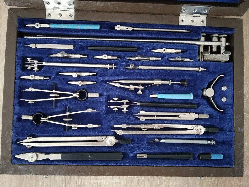 Professional Drawing Set Drafting tools Drafting Set | Etsy