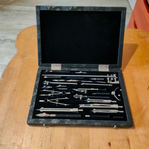 Professional Drawing Set Drafting Tools Drafting Set - Etsy