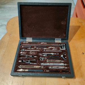 Professional Drawing Set Drafting Tools Drafting Set - Etsy