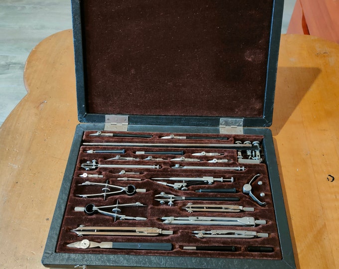 Professional Drawing Set Drafting Tools Drafting Set - Etsy