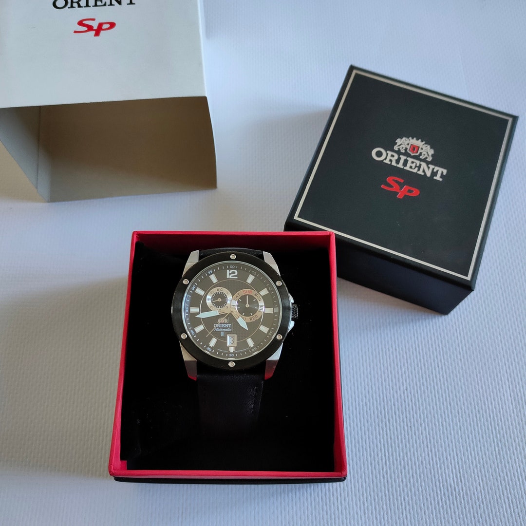 Orient Watch, Black Watch, Watch With Box, Automatic Watch, Japan Watch ...