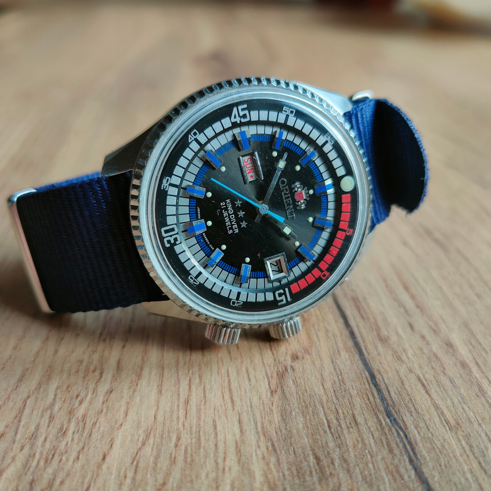 Orient KING DIVER Vintage Oreient Auotmatic Japan Watch - Etsy