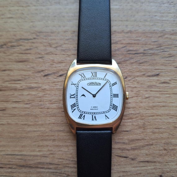 Cornavin watch, soviet watch, square watch, vintage w… - Gem