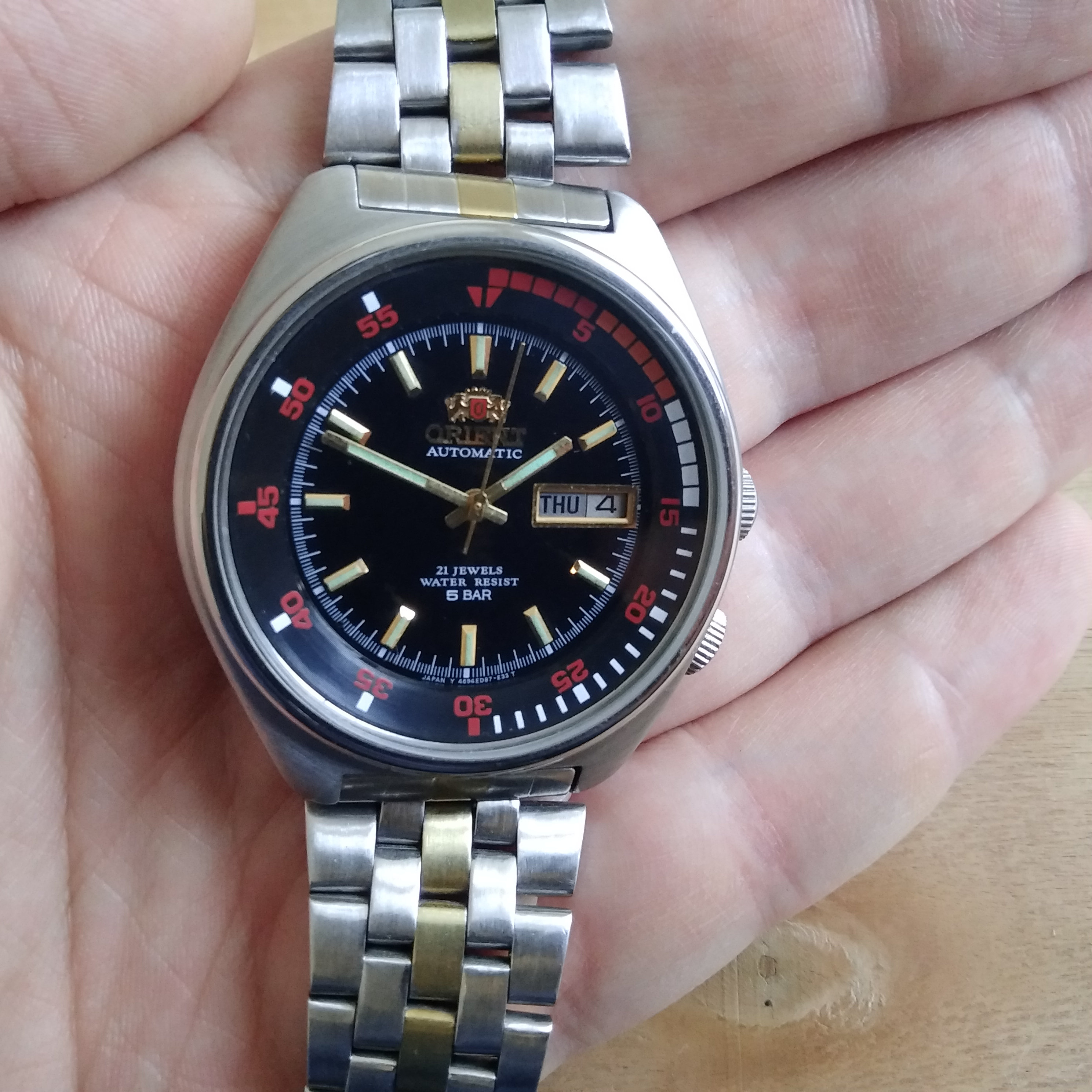 Vintage orient watch automatic watch japan watch mechanical | Etsy