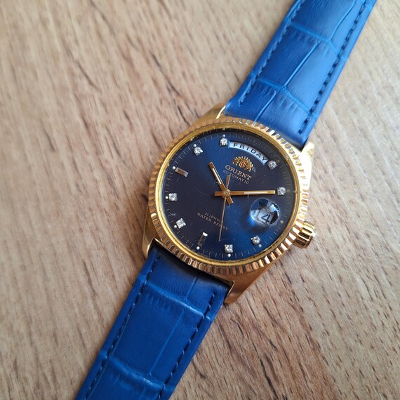Rare Vintage Orient PRESIDENT watch, day date watch … - Gem