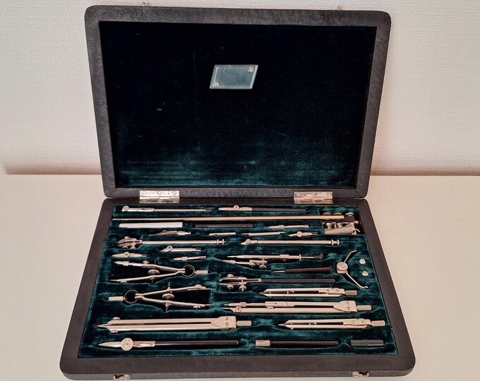Drawing Instruments , Drafting Set, Brass Steampunk Tool Set ...