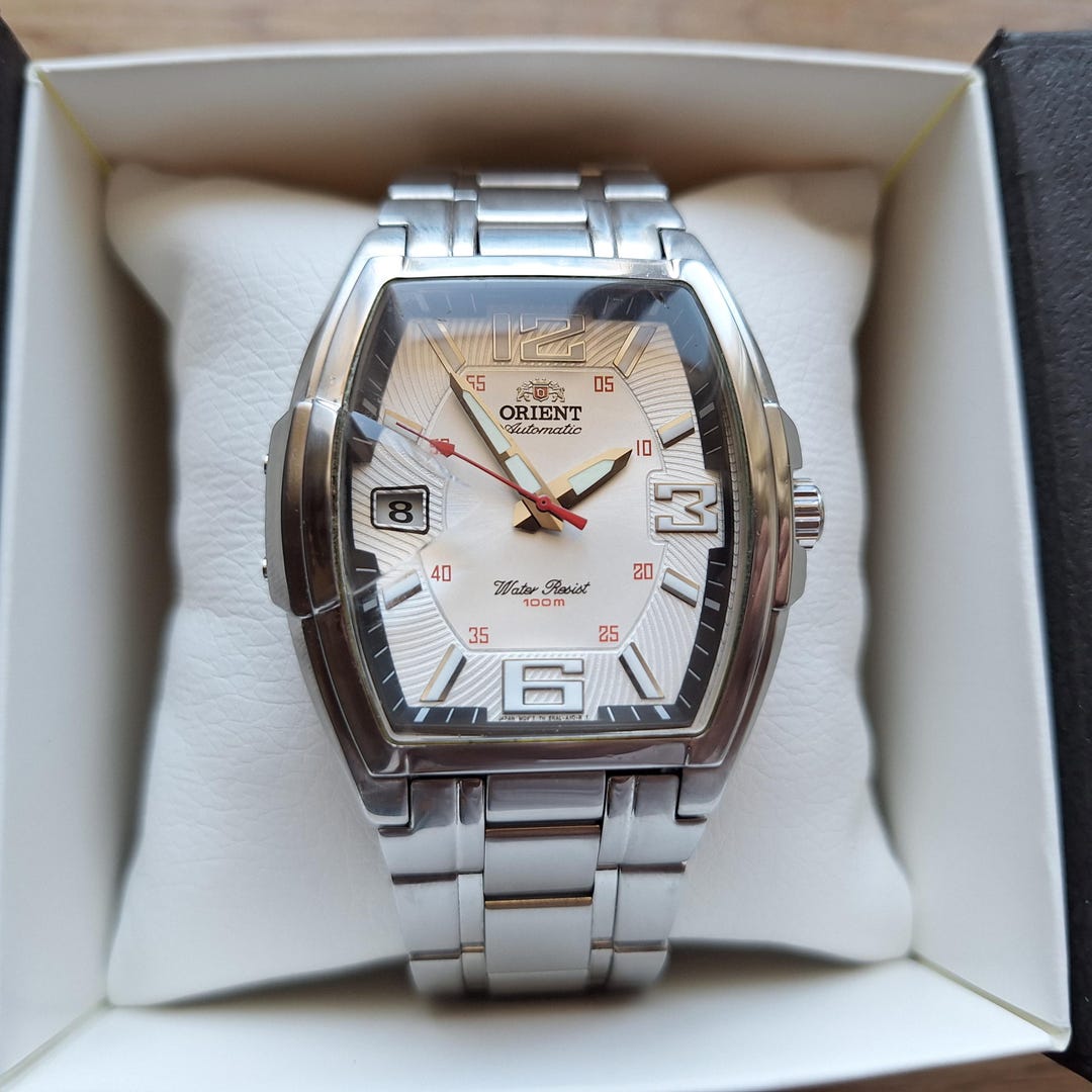 Big Orient Watch, Square Orient Watch, Large Watch, Vintage Watch ...