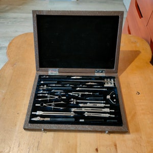 Professional Drawing Set Drafting Tools Drafting Set - Etsy