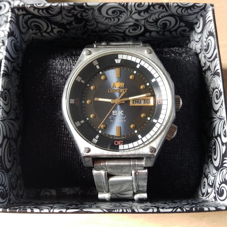 Orient SK, Vintage Orient, Japan Watch, Automatic Watch, Orient Sea ...